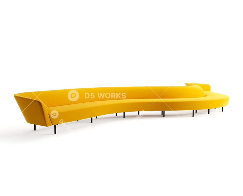 Italian Modern Irregular-shaped Sofa