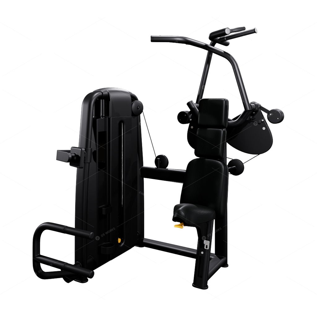 Fitness Equipment Sit-down shoulder and abdomen pull-down first ...