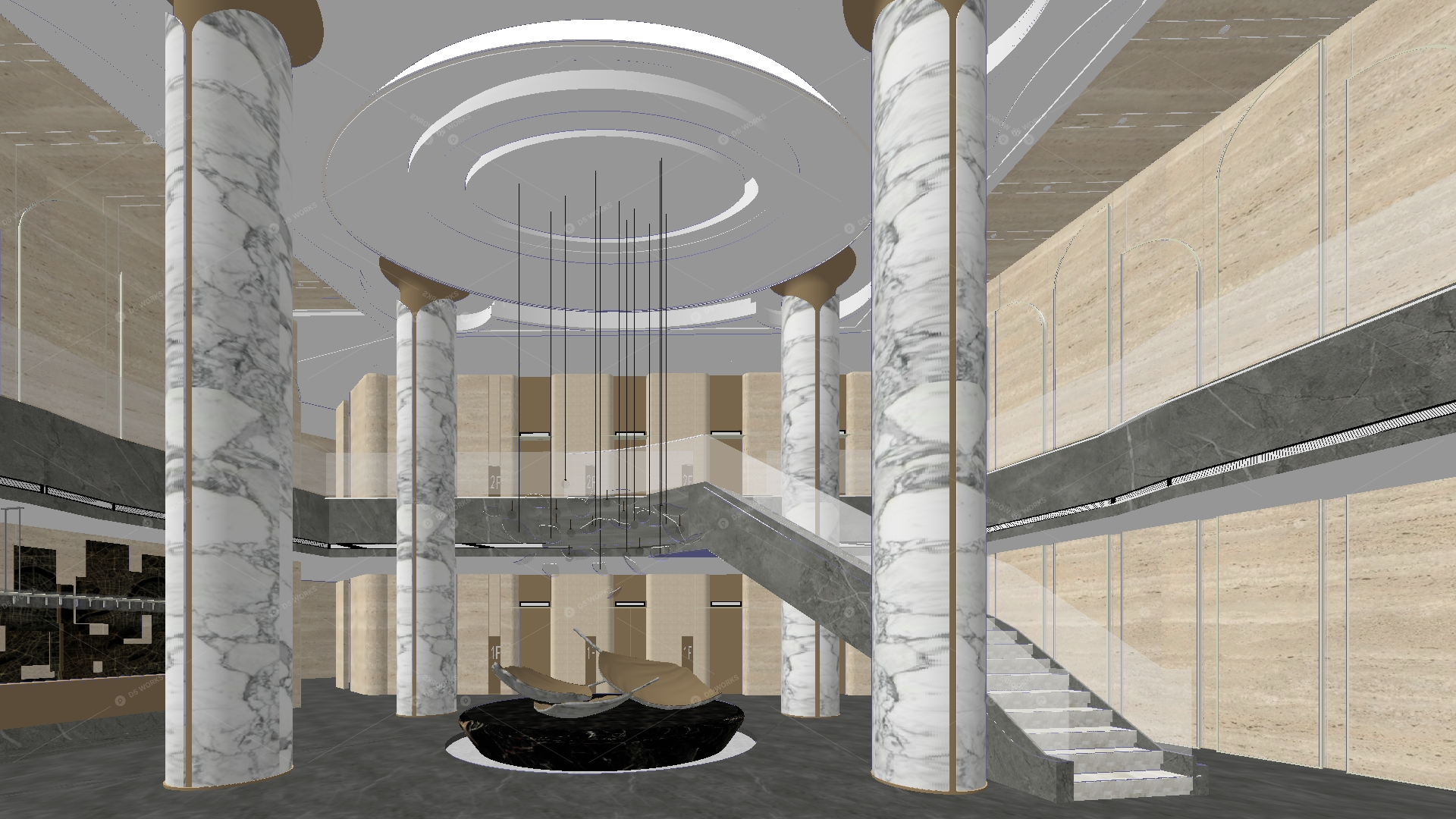 Modern Hotel Lobby