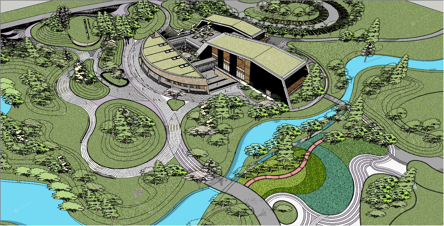 Modern Visitor Center