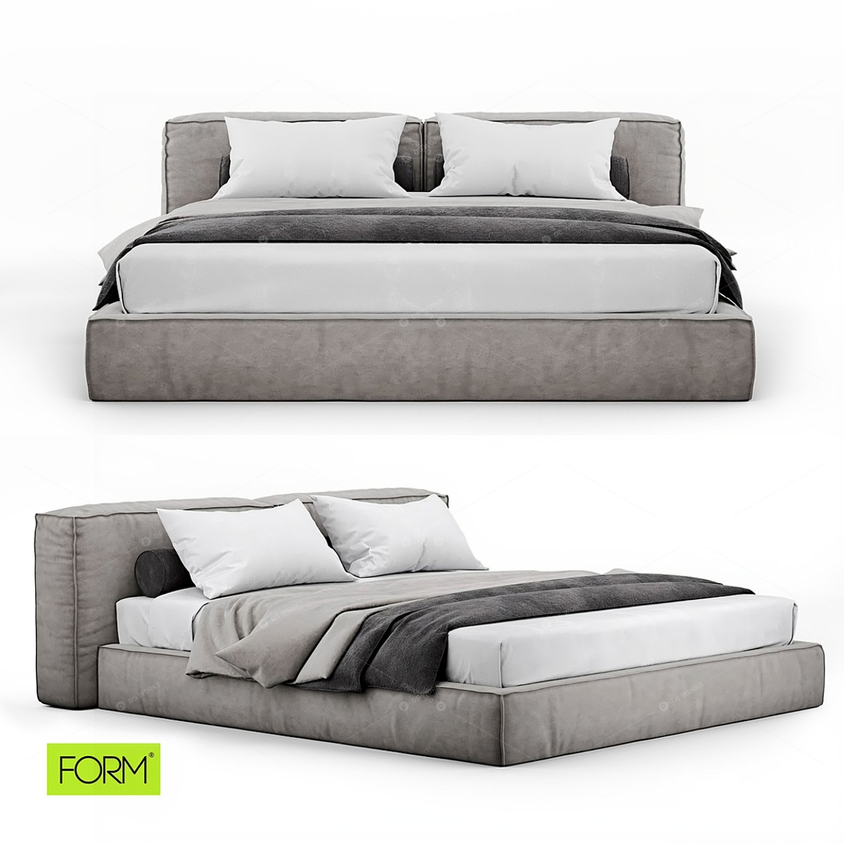 Modern Double Bed