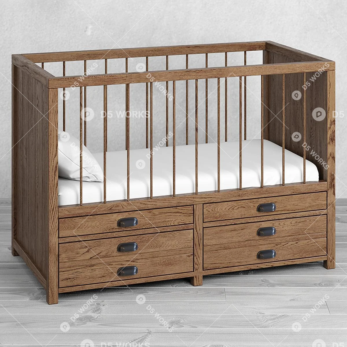 Modern Baby Crib