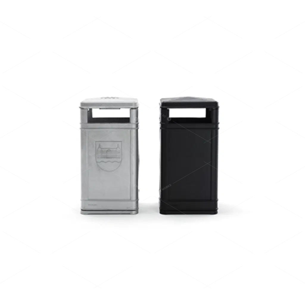 Modern Public Trash Bin