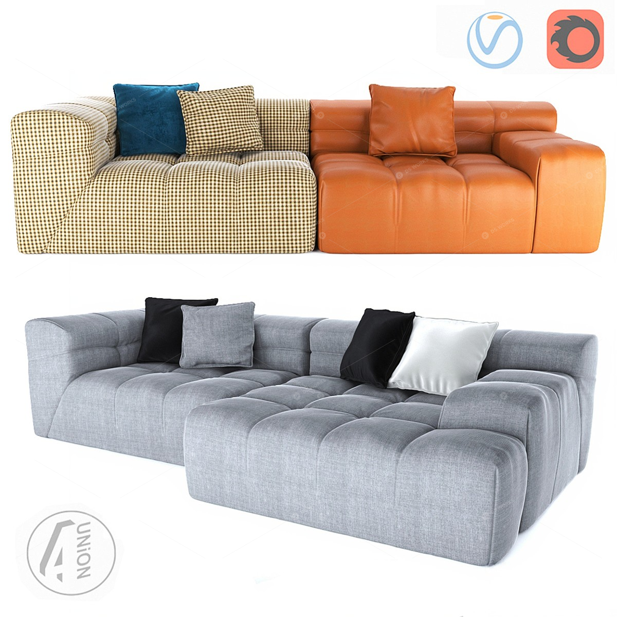Modern Modular Sofa