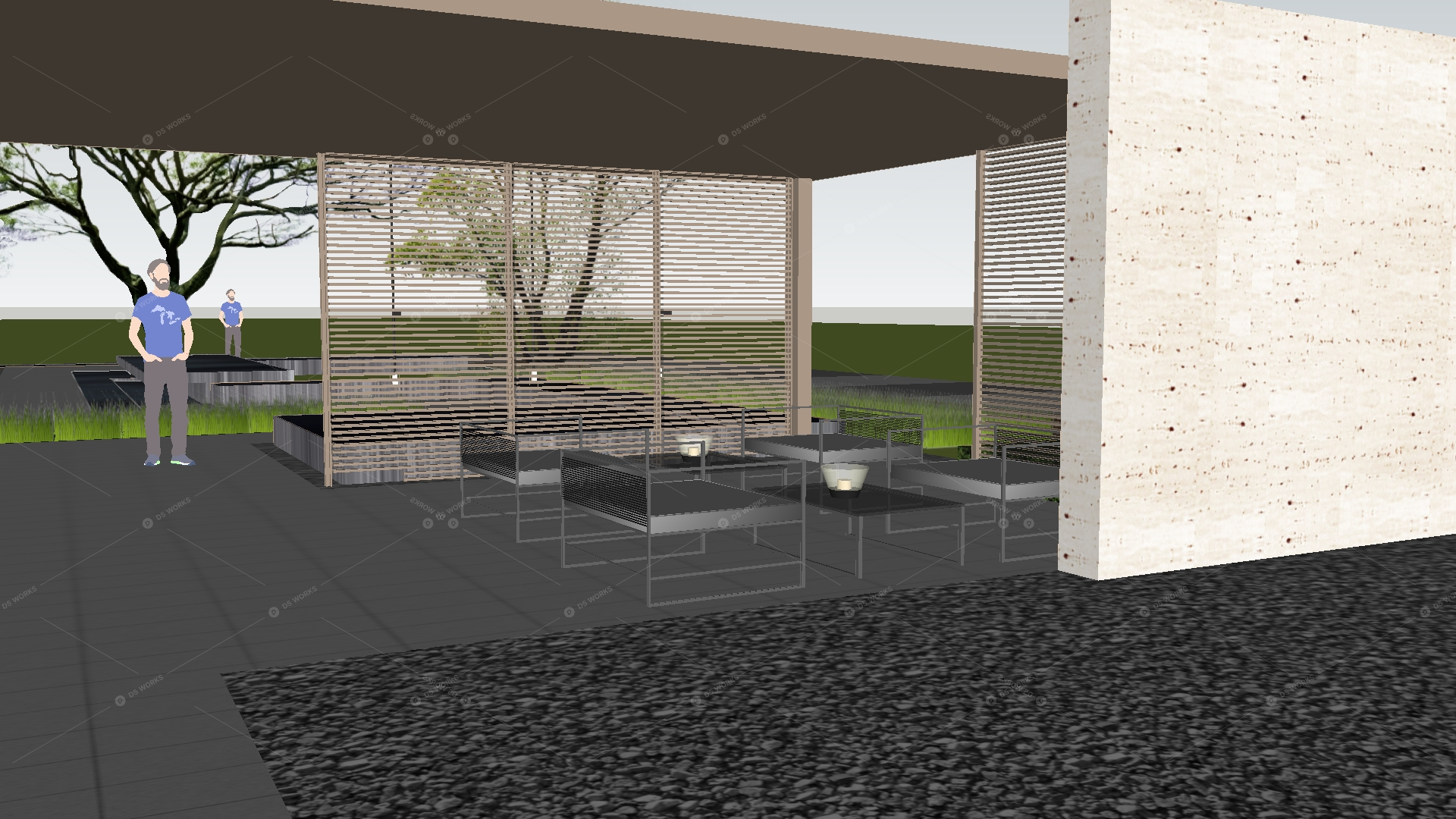 Modern Courtyard Landscapes