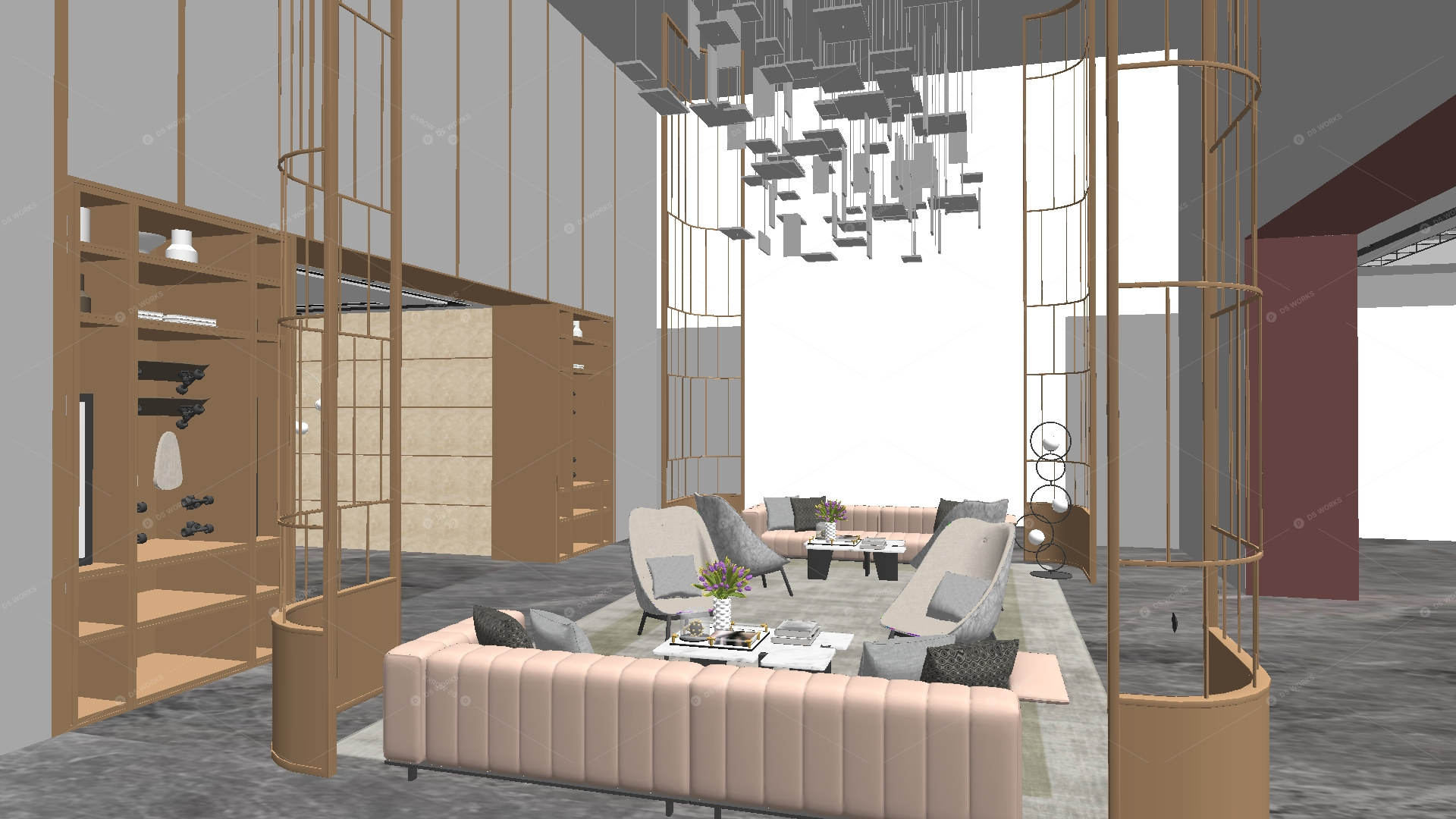 Modern Hotel Lobby