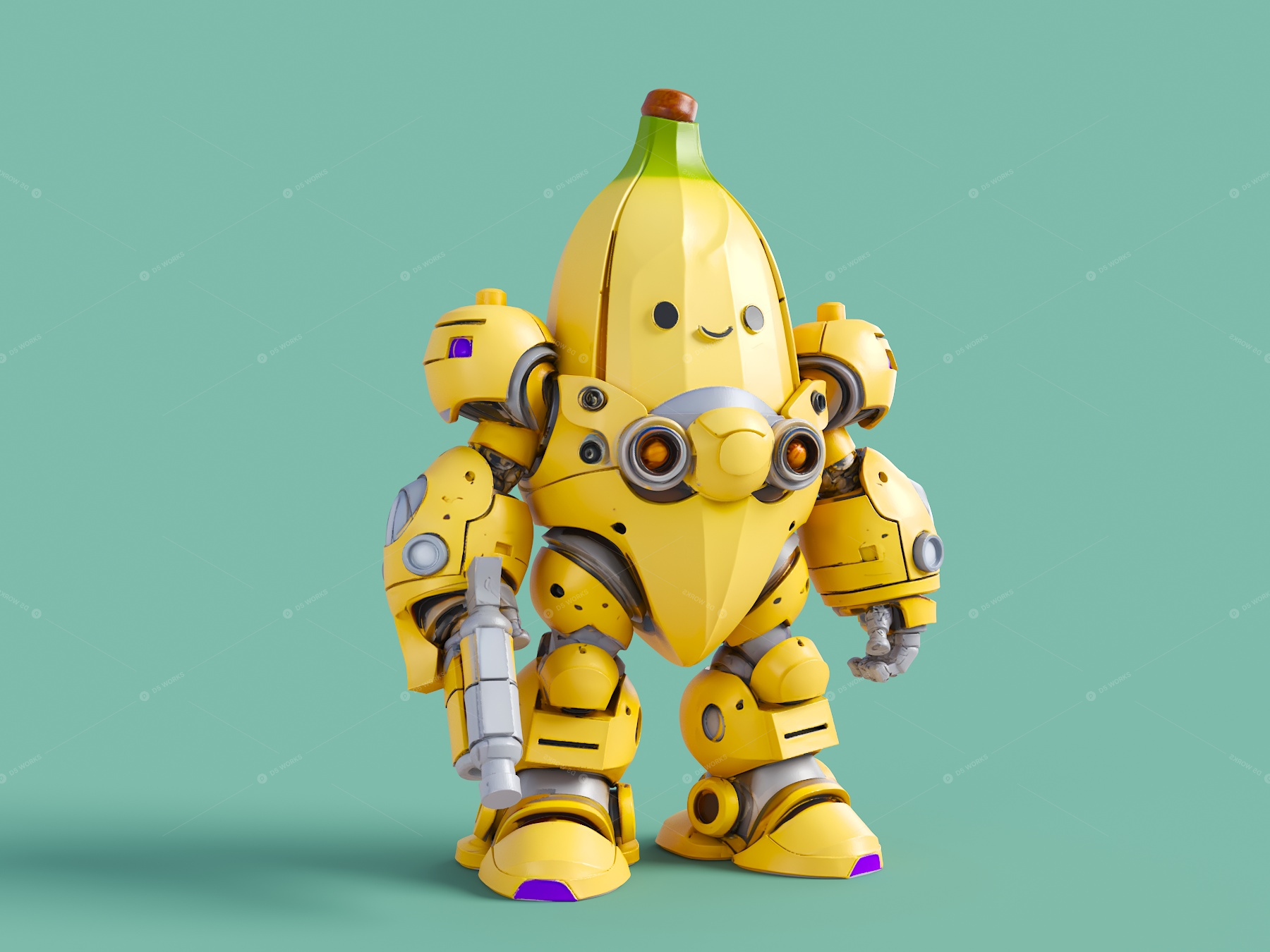 Modern Toy Robot