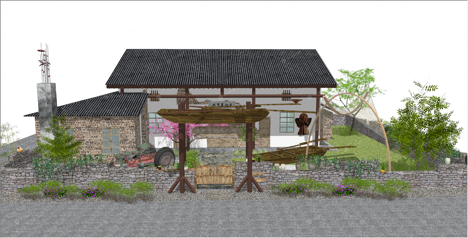 Modern Homestay Building