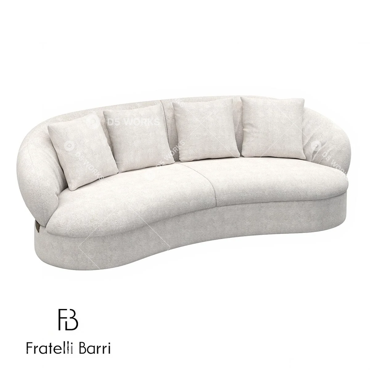 Modern Irregular-shaped Sofa
